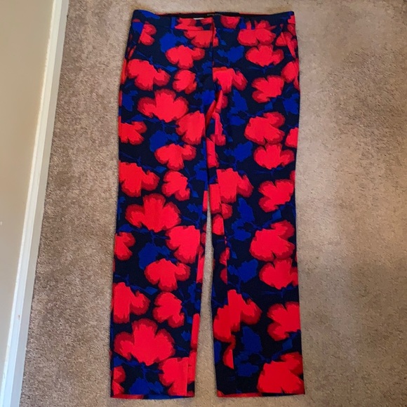 Banana Republic | Pants & Jumpsuits | Euc Banana Republic Red And Blue ...